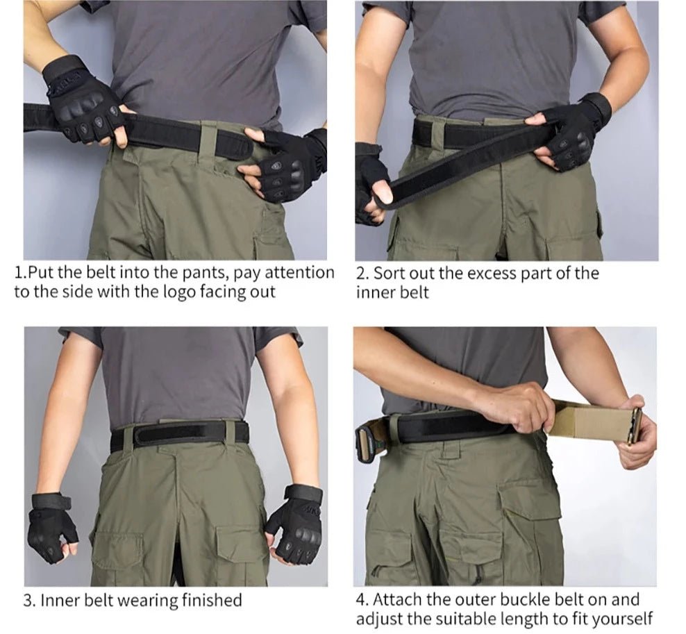2 Inch Double Layer Tactical Combat Belt – Military Overstock