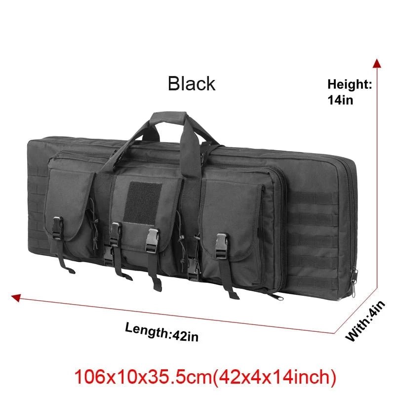 CombatGuard Rifle Carry Bag - 42 Inch Rifle Duffle/Backpack – Military ...