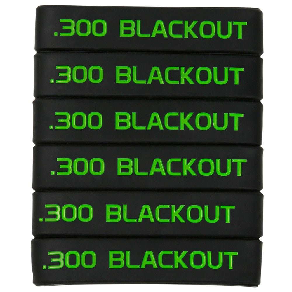 Magazine Marking Bands (6 Pack) 5.56 .300 Blackout 7.62x39 6.5 Creedmo ...