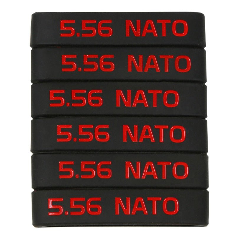 Magazine Marking Bands (6 Pack) 5.56 .300 Blackout 7.62x39 6.5 Creedmo ...