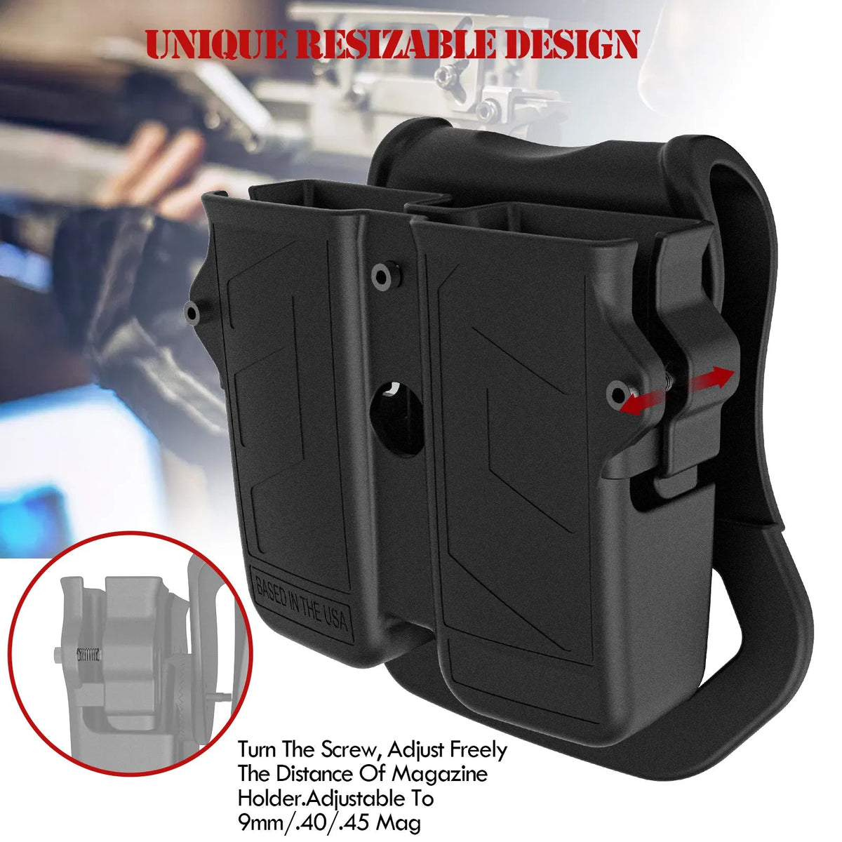 MagFlex Double Stack Mag Pouch – Military Overstock