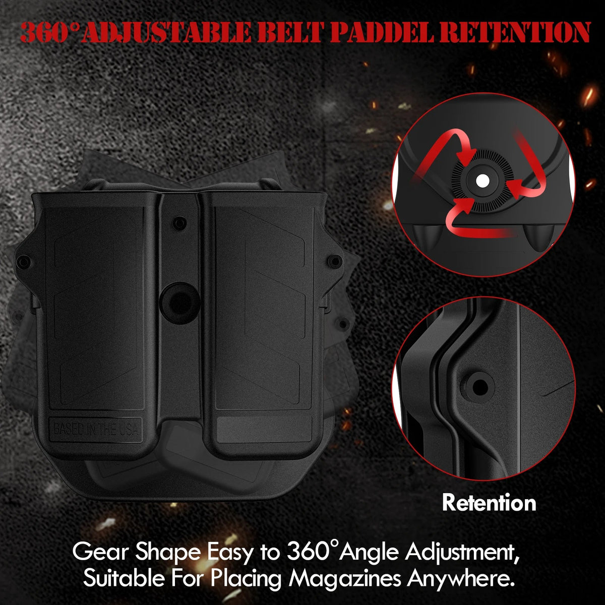 MagFlex Double Stack Mag Pouch – Military Overstock