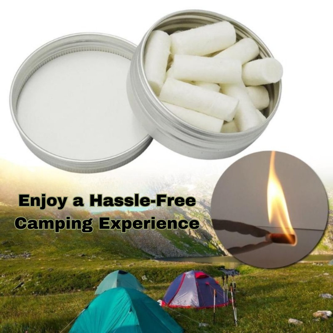 Waterproof Fire Starter Plugs (12 Pack) – Military Overstock